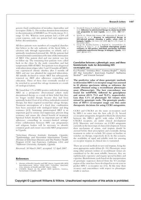 Pdf Correlation Between A Phenotypic Assay And 3 Bioinformatic Tools