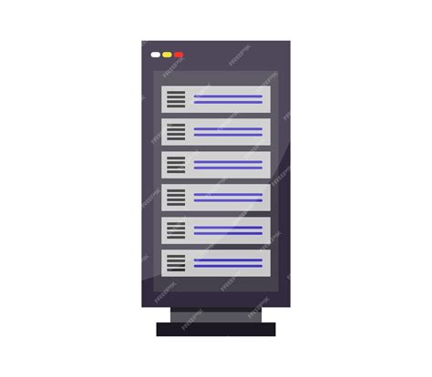 premium vector server