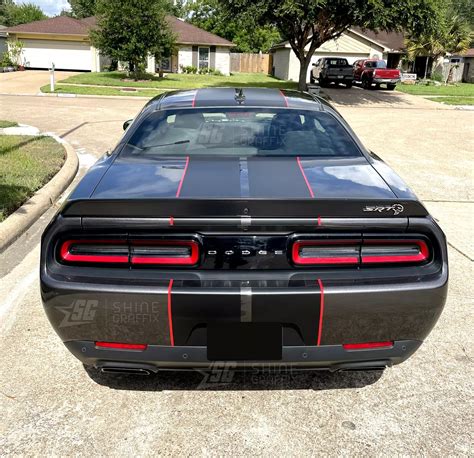 Challenger Dual Racing Stripes Re Kit
