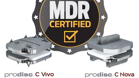 Centinel Spines Prodisc Systems Obtain Mdr Certification