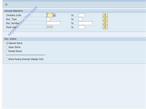 FPIN LIST SAP Tcode For Enter Arrears Days For Penalty Int