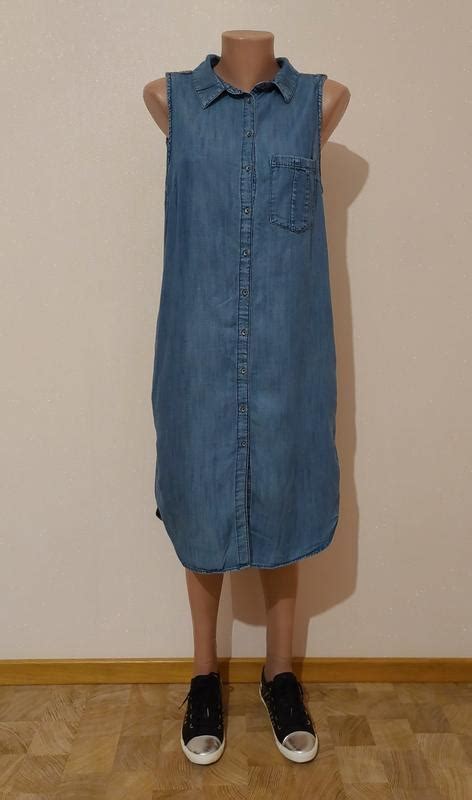 Джинсовый сарафан 50 52 размера — цена 300 грн в каталоге Сарафаны Купить женские вещи по