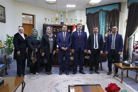 Karbala University President Receives The Ministerial Committee To Follow Up The Implementation
