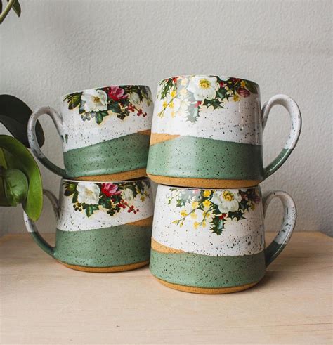 Hand Painted Ceramic Mugs