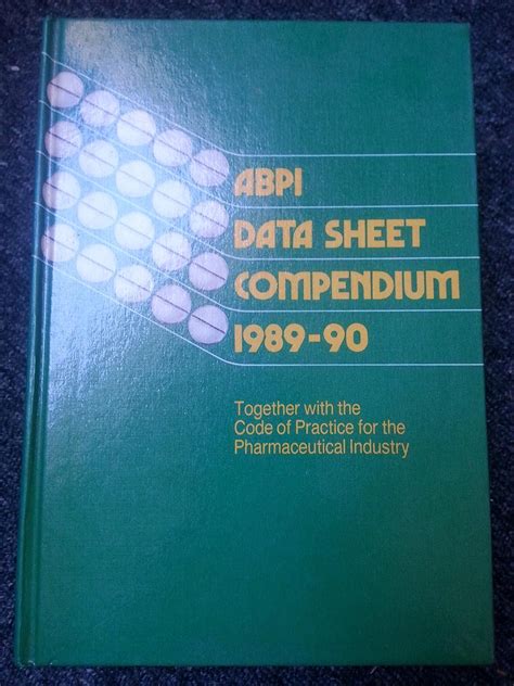 Jp Abpi Data Sheet Compendium 1986 87 Unknown 洋書