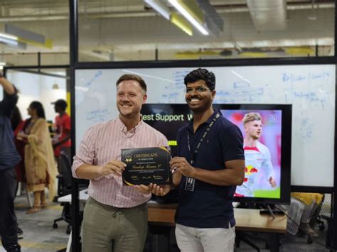 Sandeep Kumar Viswanath On Linkedin Team Celebrations Awards Teamsuccess Rnr Wfm