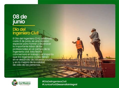 Feliz Día Del Ingeniero Civil Que Este Día Esté Lleno De