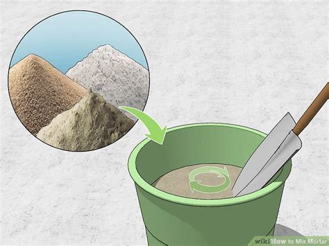 Ways To Mix Mortar WikiHow