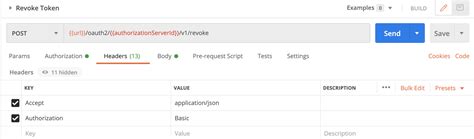 Revoke The Access Token Using Api Okta Resttemplate Form Batch Questions Okta Developer