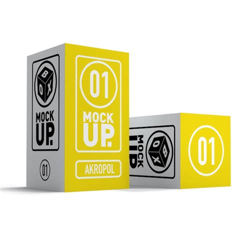 Premium Psd Box Mock Up