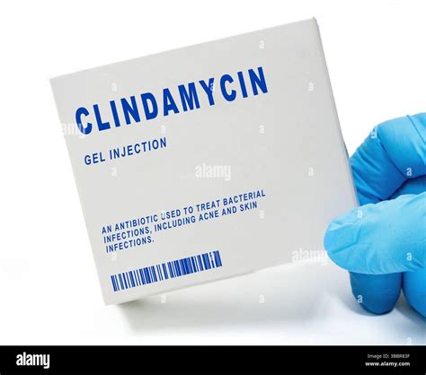 Clindamycin Gel Injection An Antibiotic Used To Treat Bacterial