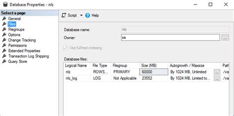 Mssql Available Space Alert How To Manually Grow The Database File