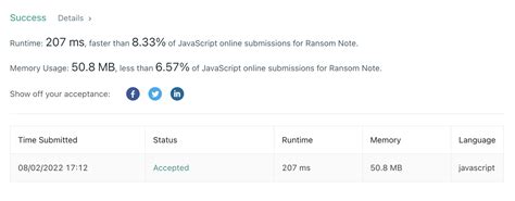 리트코드 383 Ransom Note