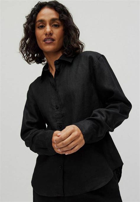 Dobber Natasha Button Down Blouse Black Zalando