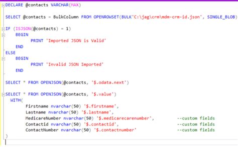 Json In Sql Server Using Openjson Dynamics Crm Jag Chichria