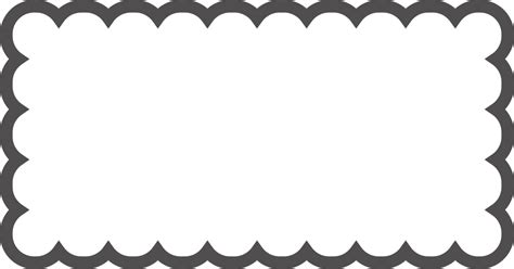 Scalloped Border Pngs For Free Download