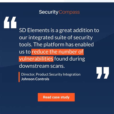 security compass on linkedin johnson controls accelerates product security with sd elements