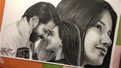 ආදරනීය ප්‍රාර්ථනා සිනමාපටයේ ආදරනීය චරිත තුන මගේ පැන්සල් තුඩින් සිතුවම් වූ අයුරු සම්පූර්ණ Video