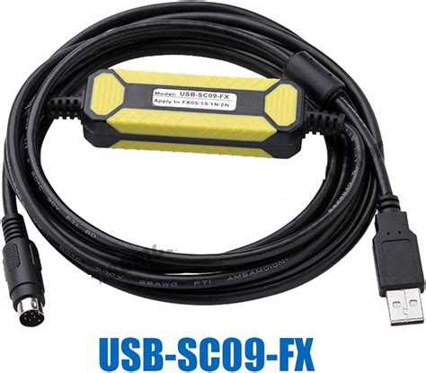 USB SC09 FX For PLC Programming Cable Compatible FX USB AW FX2N FX1N FX0N FX0S FX1S FX3U