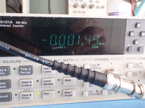 Improving The Hp 53131a Timebase Calibration