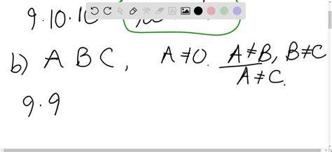 SOLVED Three Digit Numbers How Many Three Digit Numbers Can You Form Under Each Condition A
