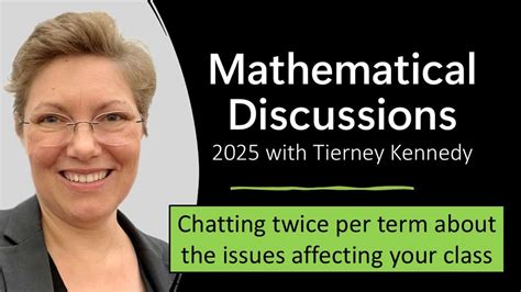 2025 Webinar Series Back To Front Maths Kennedy Press