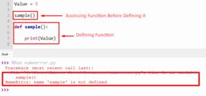 Nameerror Name X Is Not Defined In Python Its Linux Foss