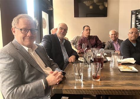 As Usual Dan Pecchia Got To Hang Out With Some Fine News Pros Former News Pros And News Aware