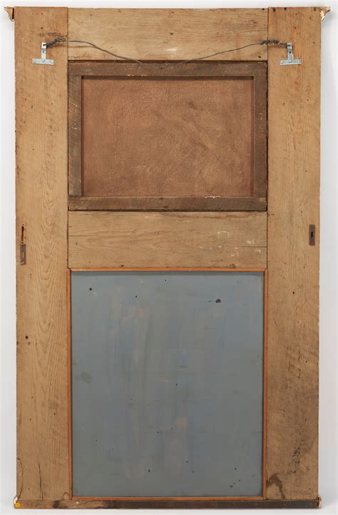 Lot 473 Large Continental Trumeau Mirror Classical Theme Case Auctions