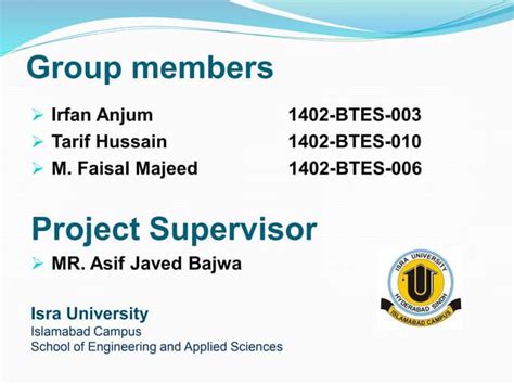 Embedded System In Washing Machine Pptx