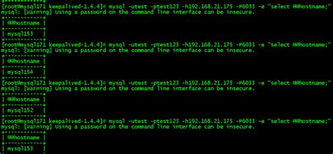 Mysql A Mysql Gtid Proxysql Keepalive Keepalive Proxysql Ha