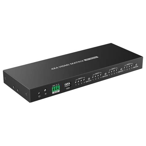 Ex Pro HDMI Matrix Switch X K Hz UHD In Out Splitter HDCP V YCbCr With