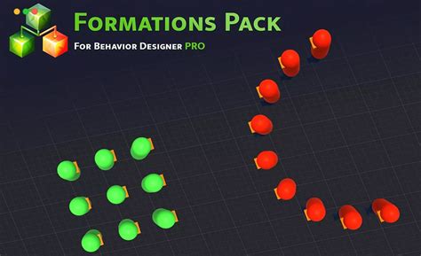 Unity插件 行为设计师编队包 Formations Pack For Behavior Designer Pro Cgalpha
