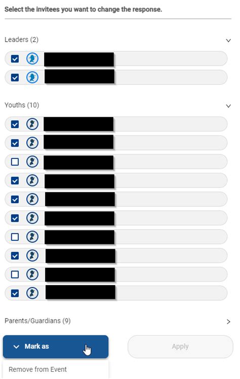New Attendance Feature New Calendar Bugs Scouting Forums