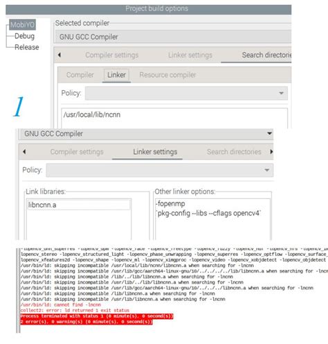lỗi linker liên quan đến compiler linker và static library