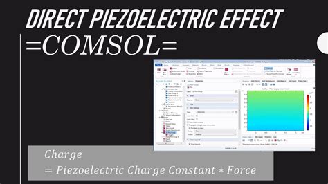 Comsol Piezoelectric Tutorial At Hazel Phillips Blog