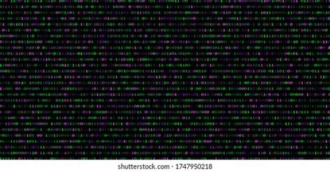 abstract futuristic background binary code cyberspace stock vector