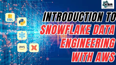 Introduction To Snowflake Data Engineering With Aws Snowflake Data Engineering Aws Youtube
