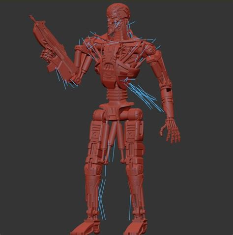 T 600 Terminator Cgtrader