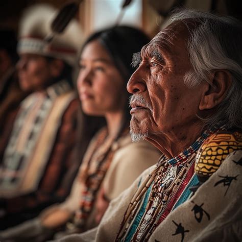 Oral History Tradition Scene Premium Ai Generated Image