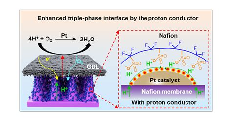 Enhanced Triple Phase Interface In Pemfc By Proton Conductor Absorption On The Pt Catalyst Acs