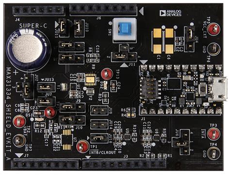 Max31334shld Evaluation Board Analog Devices