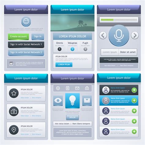 2 페이지 대시보드 Ui 실패 사례 이미지 Freepik에서 무료 다운로드