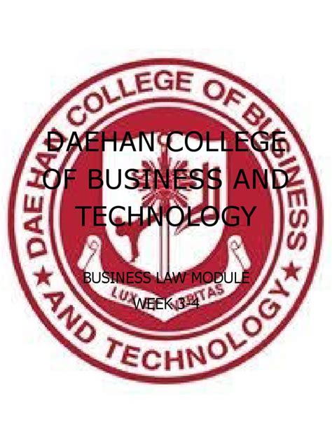 Business Law Module Week 3 4 Download Free Pdf Negligence Legal Liability