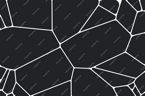 Premium Vector Seamless Vector Mosaic Pattern Irregular Cell