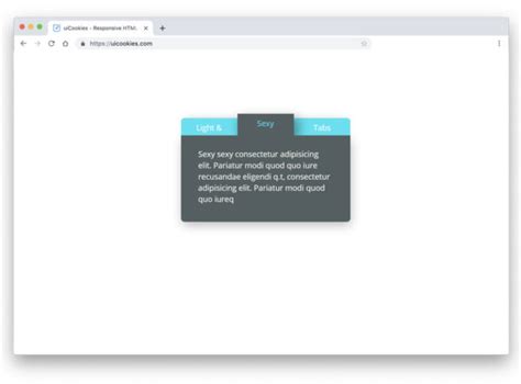 Bootstrap Tabs Examples For Better Content Organization