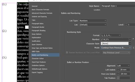 Solved Grep At Numbered List Adobe Community 13309546