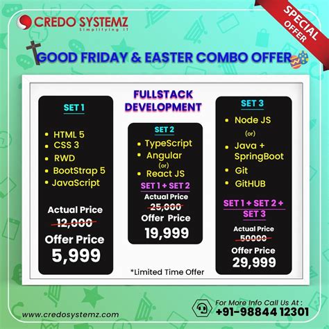 Credo Systemz On Linkedin Credosystemz Developercourses Careergrowth Techskills Easteroffer