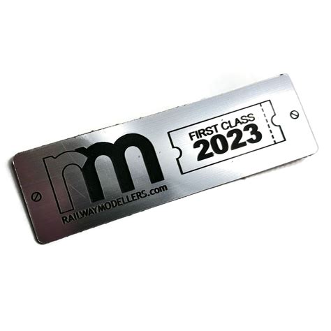 First Class 2023 Layout Plaque First Class 2023 Layout Plaque