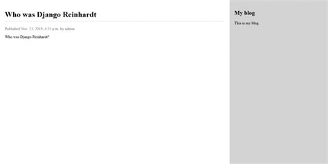 Урок 16 Создание шаблонов для представлений Блог на Django 20 ~ Pythonru